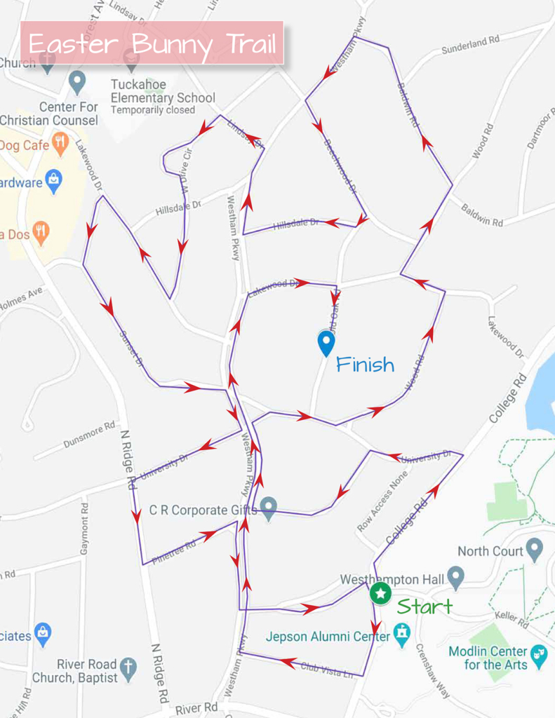 Easter Bunny Trail | Old Westham Civic Association